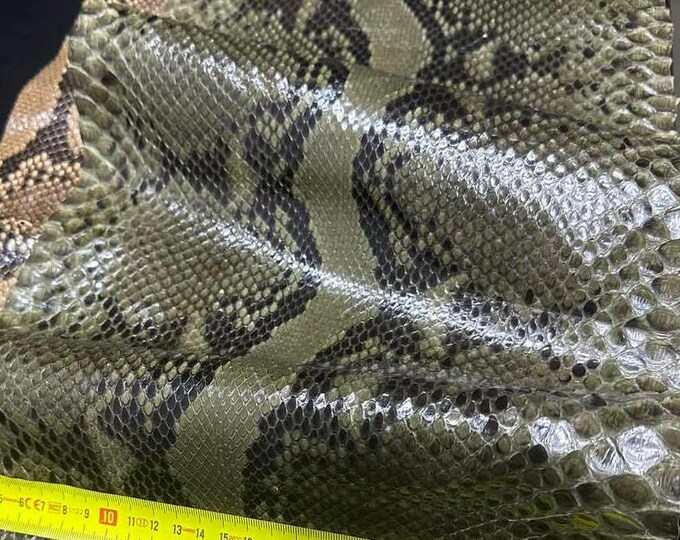 Real Snake Skin, Italian Genuine Snake Leather - Etsy