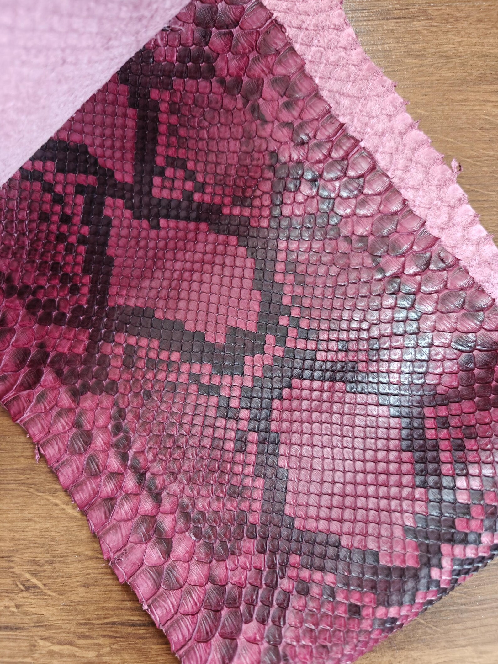 100% Genuine Snake Leather Skin (non Cites) Snakeskin Leather - Etsy