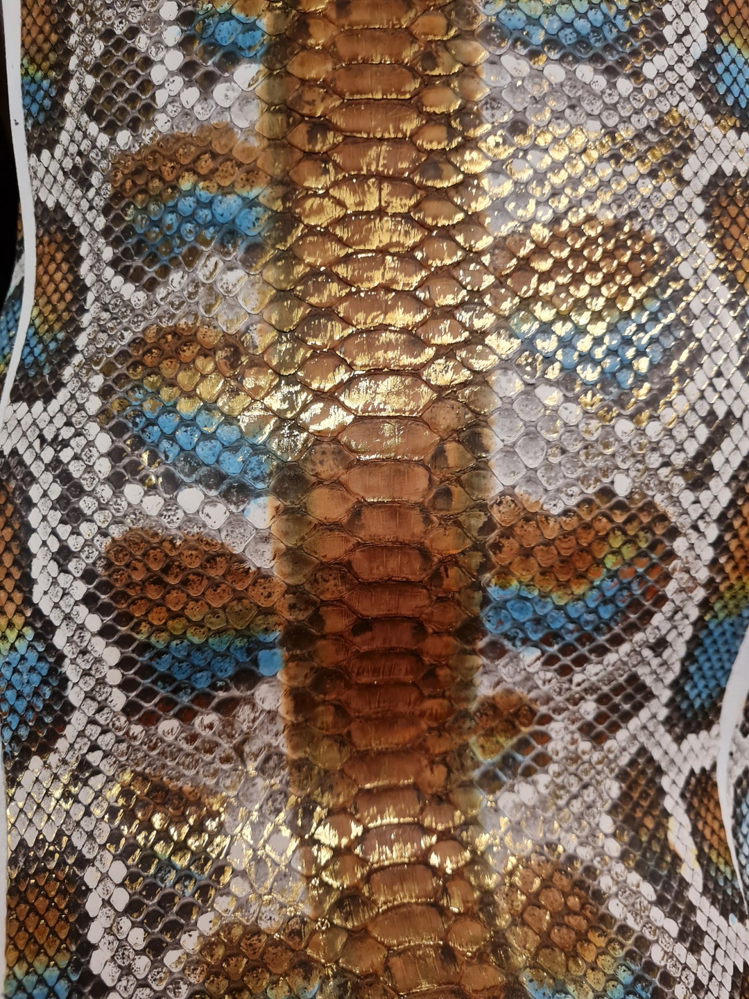 Real Snake Leather non Cites Snake Skin Leather - Etsy