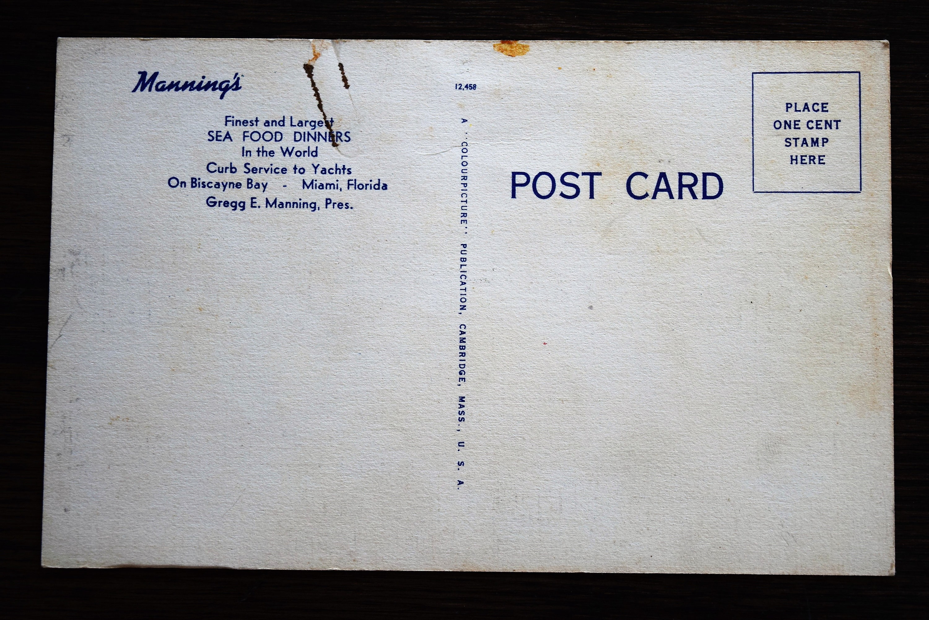 2 Miami Florida Vintage Postcards - Etsy