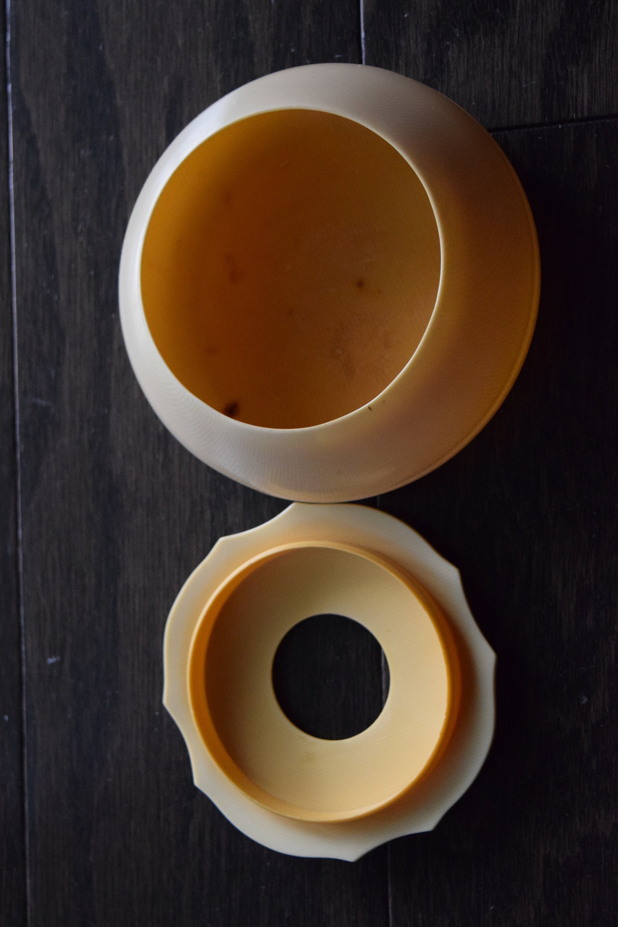 Celluloid Ivory-color Pyralin Hair Receiver 1920s - Etsy Canada