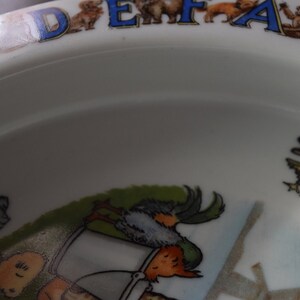 Porcelain Baby Bowl - Made in Germany - Alphabet Baby Bowl - Etsy