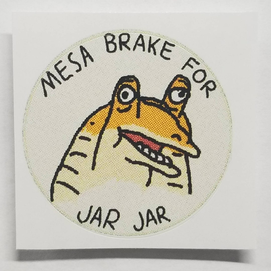 Jar Jar Binks Sticker (1.5 X 1.5 Inch Glossy) - Etsy