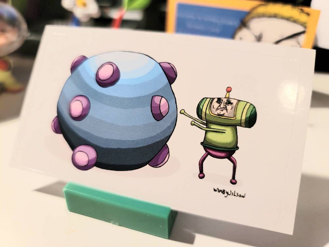 Katamari Sticker (3.5 X 2 Inch Glossy) - Etsy