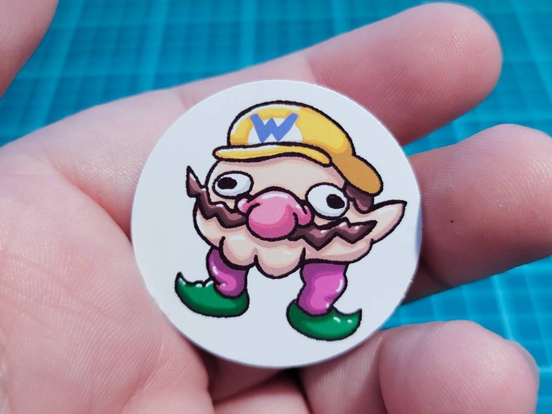 Wario Sticker (1.5 X 1.5 Inch Glossy) - Etsy