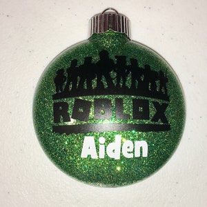 Personalized Roblox Christmas Ornament, Custom Roblox Christmas ...