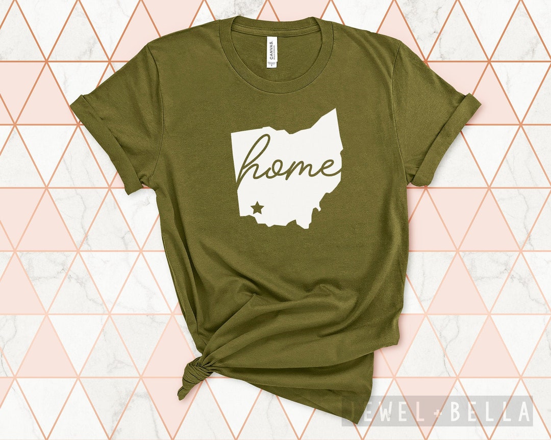 Ohio Home Shirt State Home Shirt Ohio Pride Shirt - Etsy