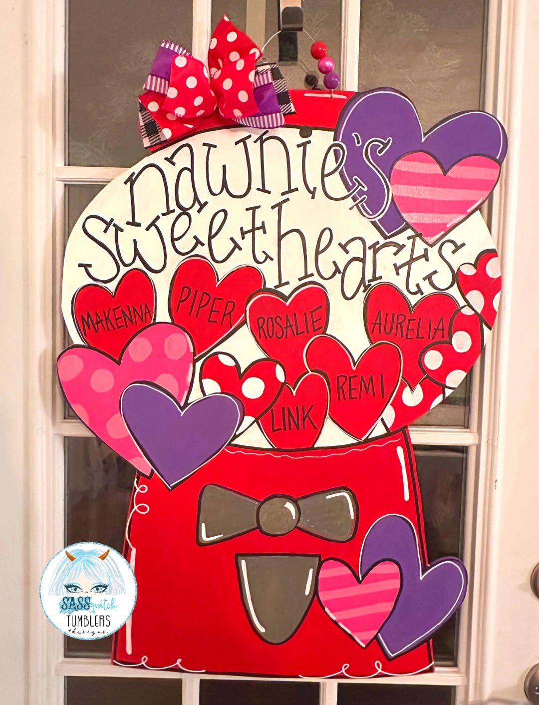 Valentine’s Day - Gumball Machine - Love - Personalized Hearts - Etsy