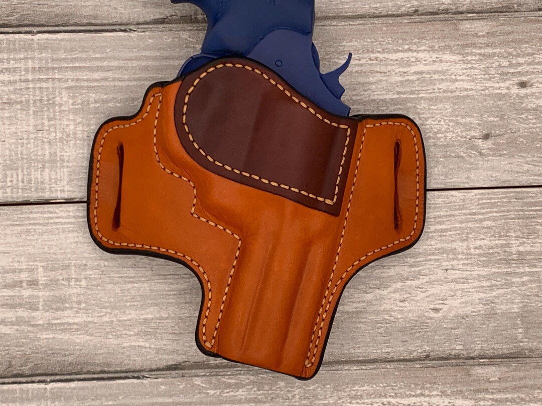 Colt King Cobra Lined Pancake-saddle Style Leather Holster - Etsy