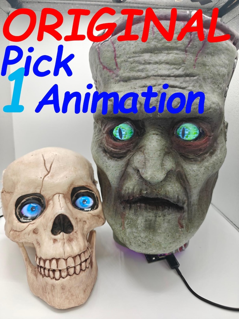 Digital Eyes Kit, Custom Digital Eyes for Halloween, Cosplay, Prop ...