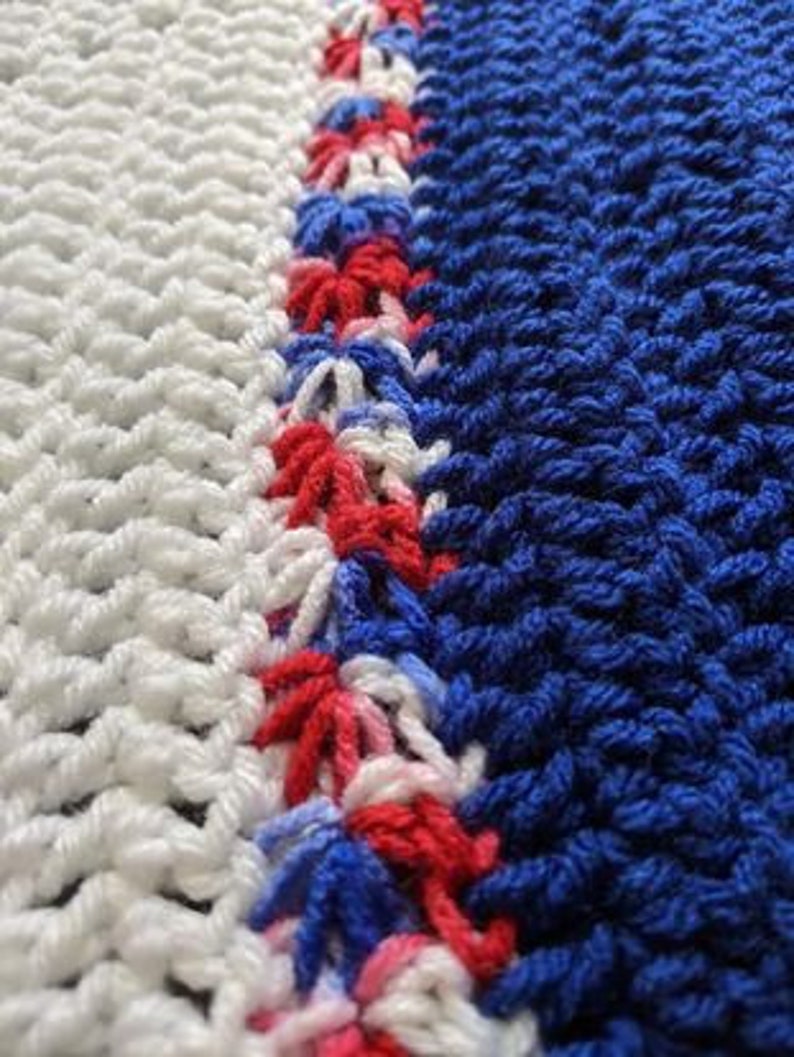 The Terry Blanket Pattern - Full Size - Independence Day - Etsy