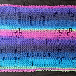 Cross Baby Blanket Pattern - Pattern Only - Etsy