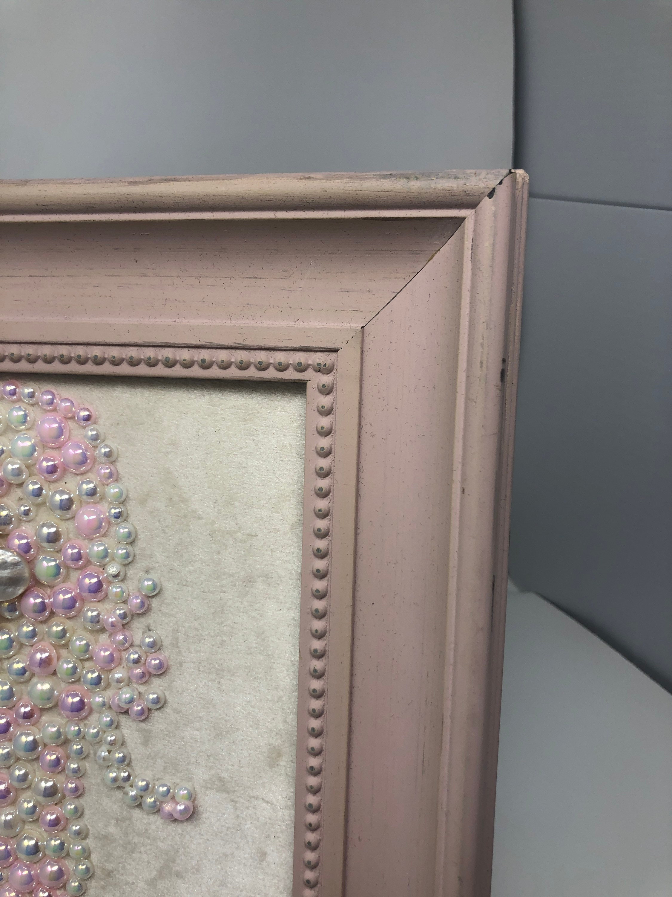 Jeweled Mermaid Framed Girls Handmade Gift | Etsy