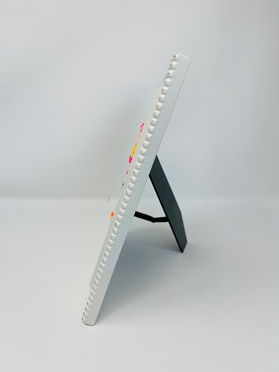 Initial Letter Name Frame Personalized Gift Flower Wall Art | Etsy