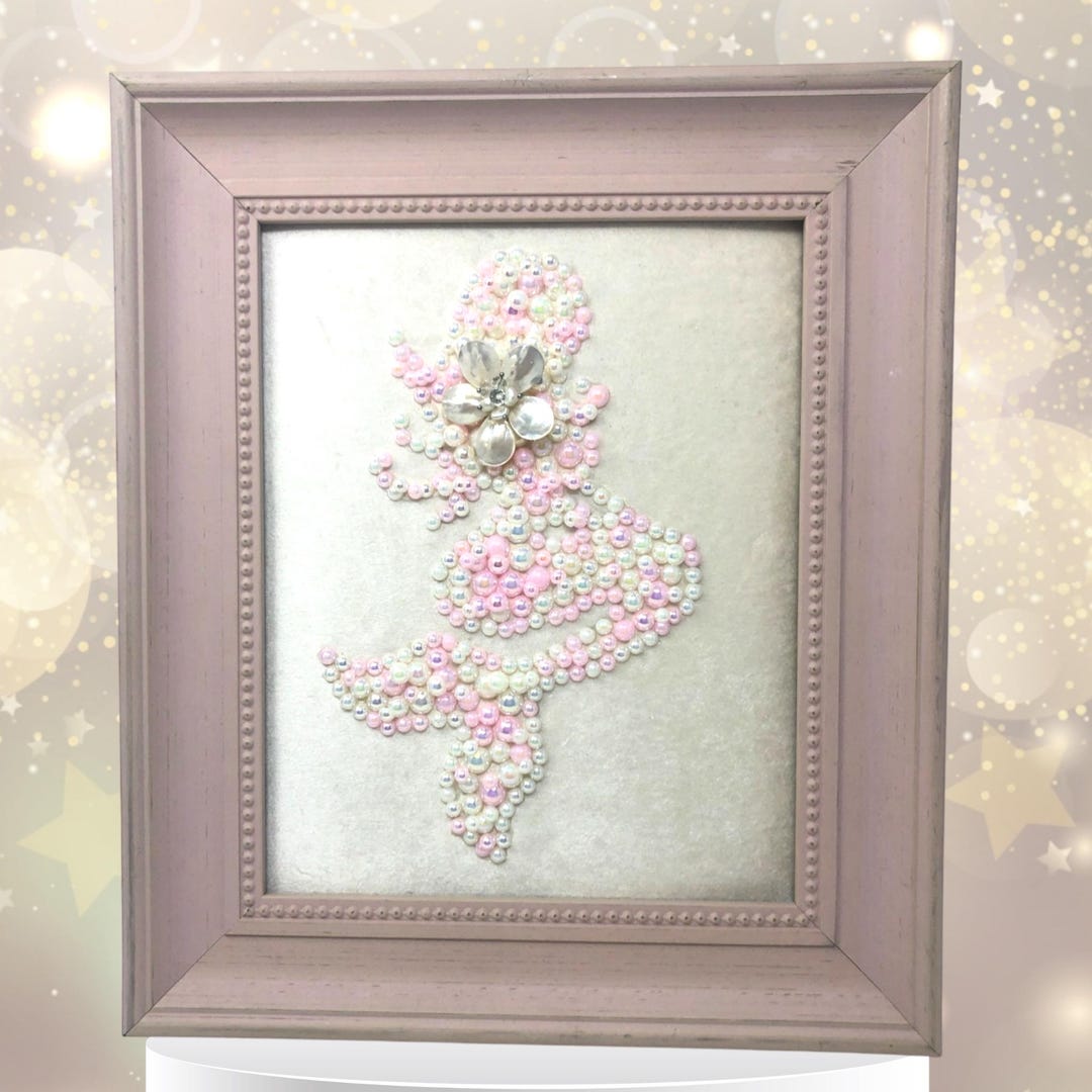 Jeweled Mermaid Framed Jewelry Art Girls Handmade Gift - Etsy