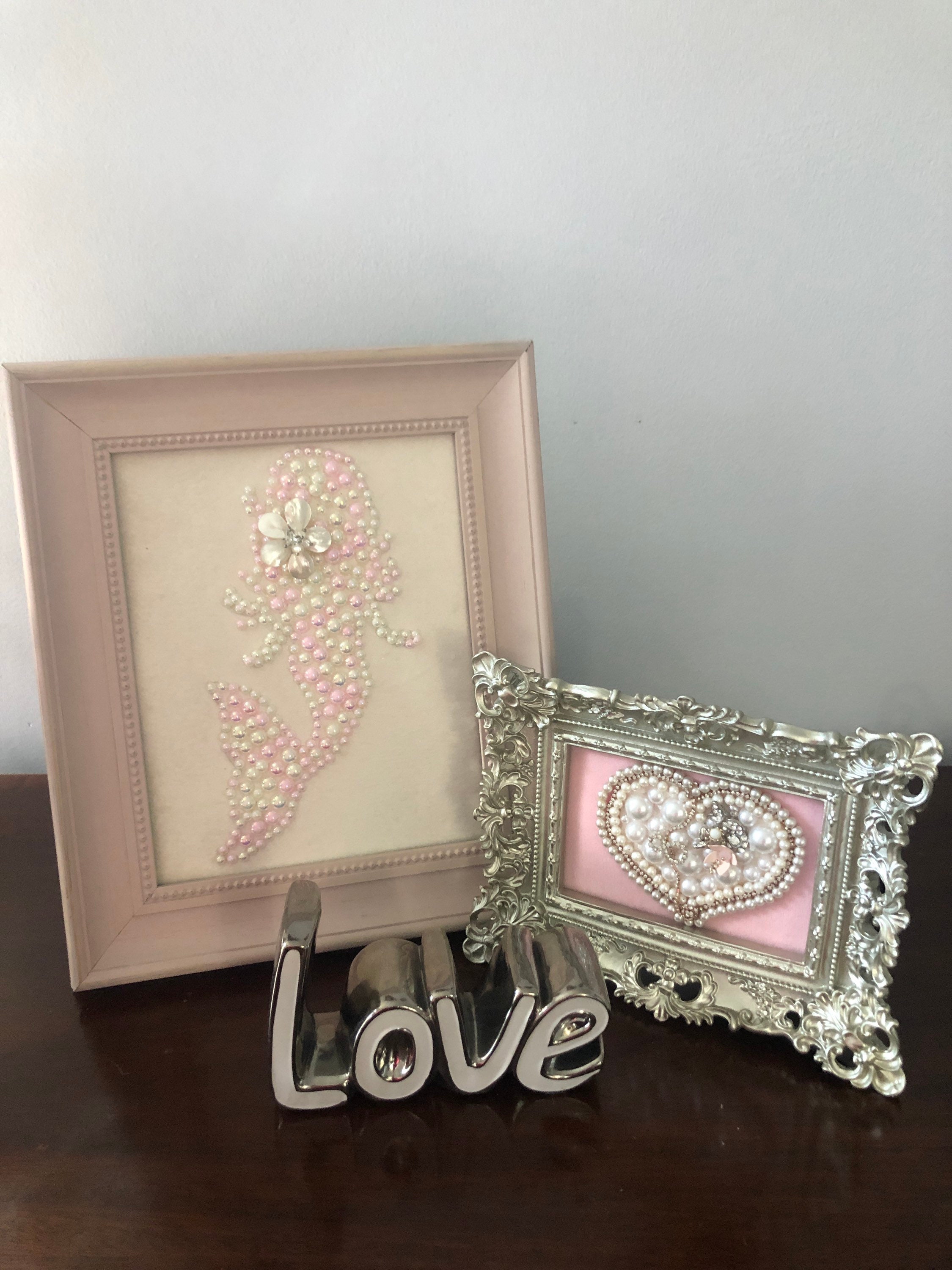 Jeweled Mermaid Framed Girls Handmade Gift | Etsy