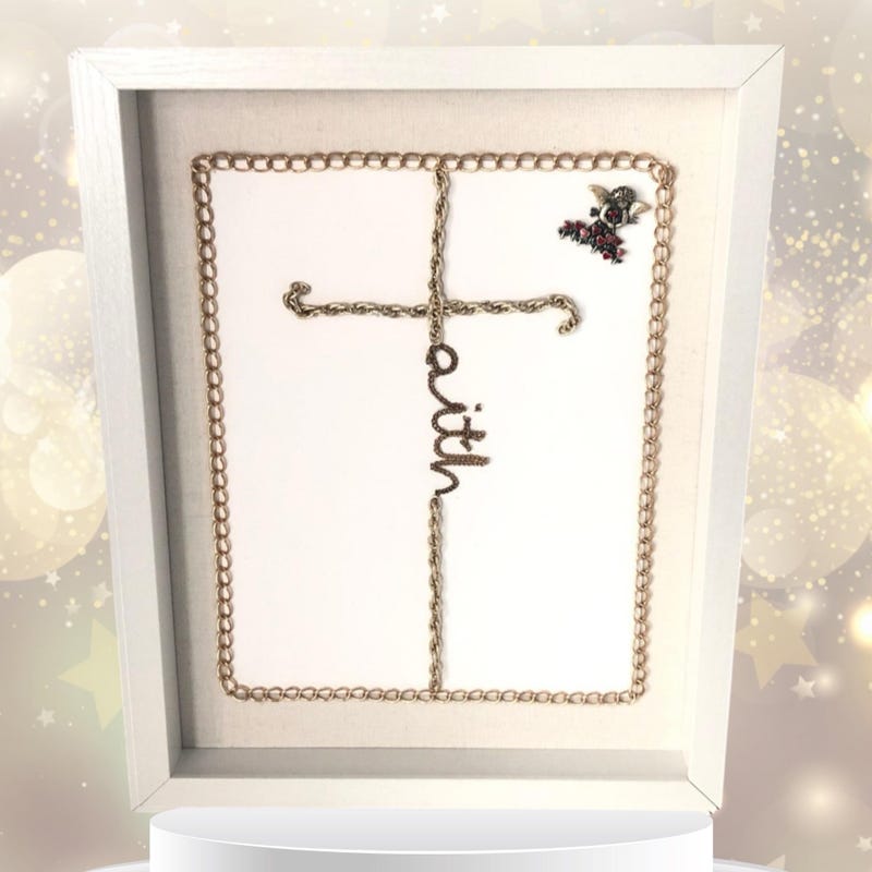 Faith Shadow Box - Etsy