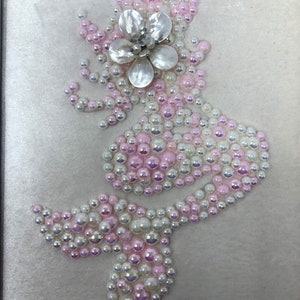 Jeweled Mermaid Framed Jewelry Art Girls Handmade Gift - Etsy