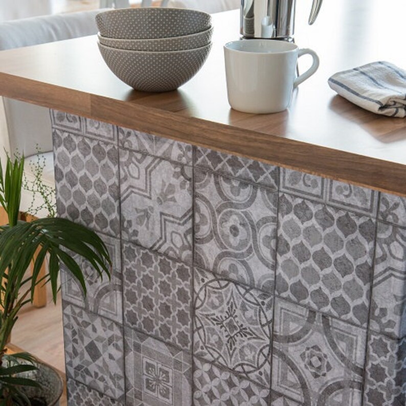 A4 SAMPLE TRENDYLINE VISBY Grey Sticky Back Plastic Vinyl Wrap - Etsy UK