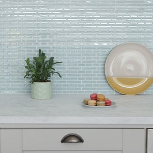 25.4cm X 25.4cm SEA GLASS 3D Epoxy Tile Stickers - Etsy