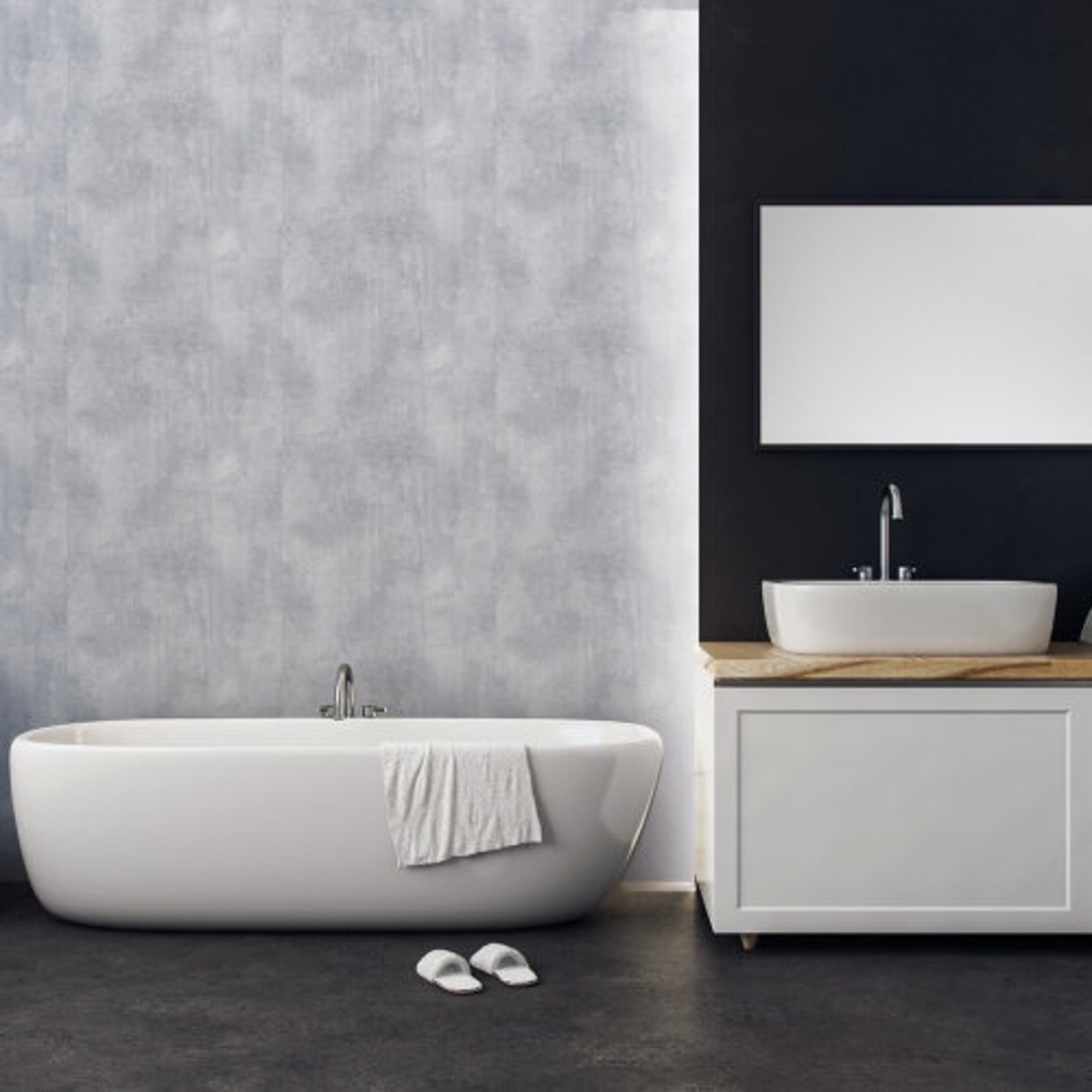 A4 SAMPLE NATURAL CONCRETE 3D Splashback Tile Wallpaper - Etsy UK