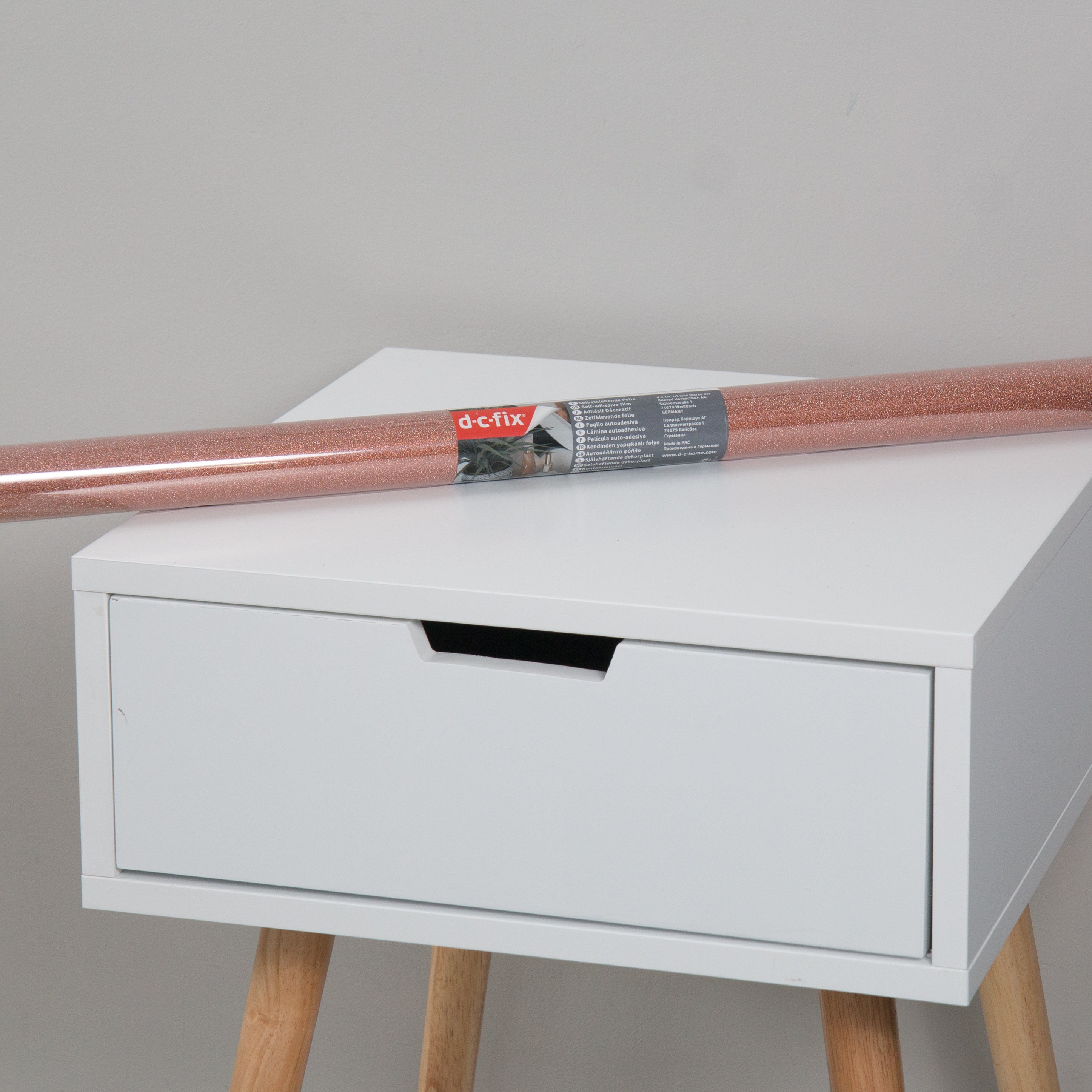 67.5cm X 2m Dc Fix GLITTER COPPER Sticky Back Plastic Vinyl | Etsy