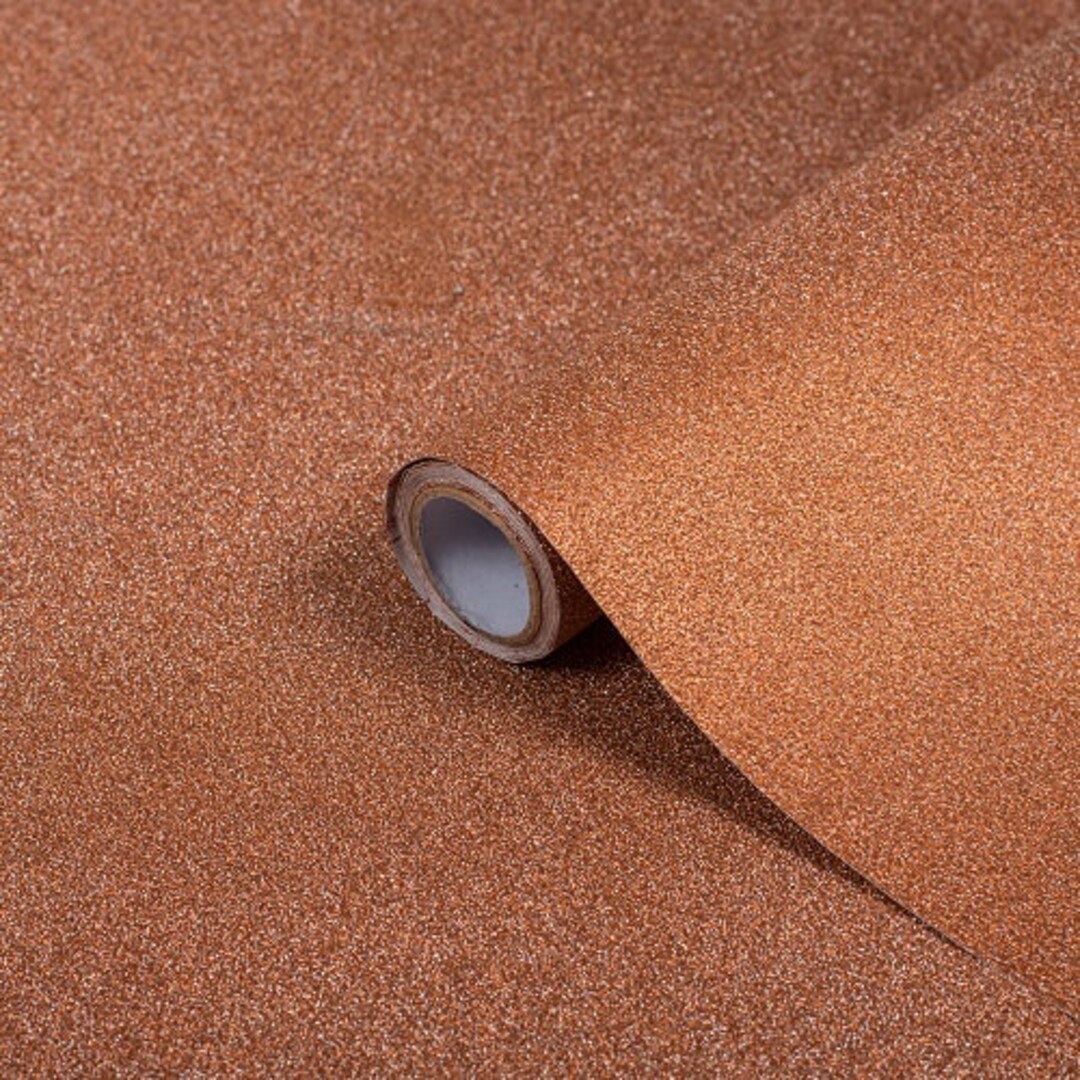 45cm X 1.5m Dc Fix GLITTER COPPER Sticky Back Plastic Vinyl - Etsy