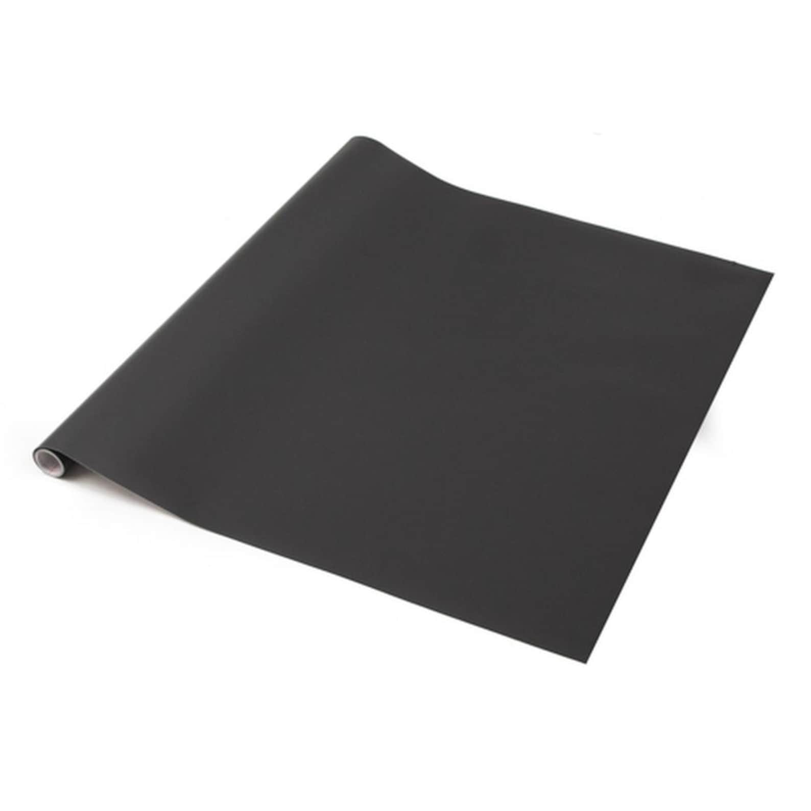 90cm X 2.1m Dc Fix MATT ANTHRACITE GREY Sticky Back Plastic Vinyl Wrap ...