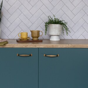 67.5cm X 4m METALLIC CHEVRON Premium 3D Splashback Tile Wallpaper - Etsy