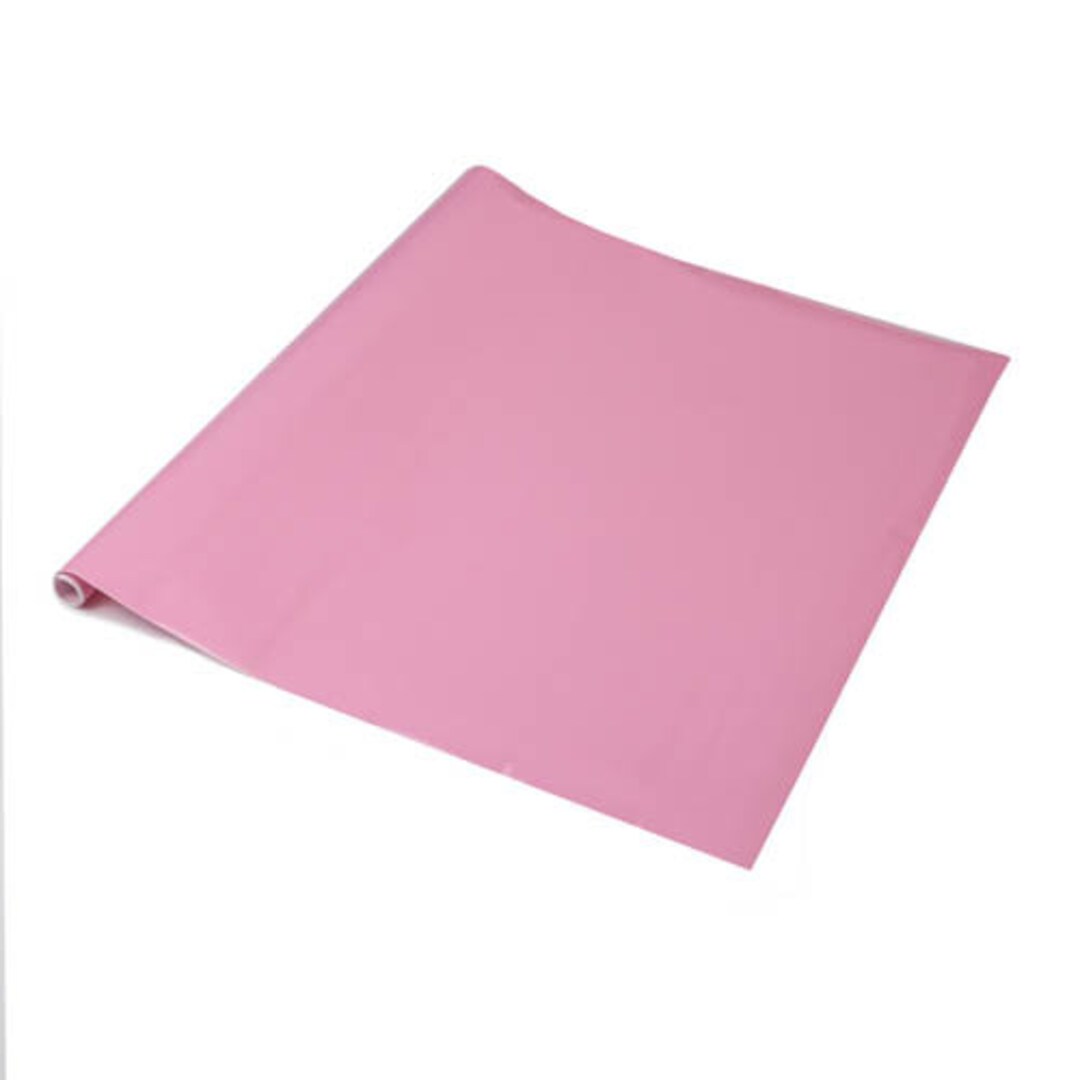 67.5cm X 2m Dc Fix GLOSSY CHERRY PINK Sticky Back Plastic Vinyl Wrap ...