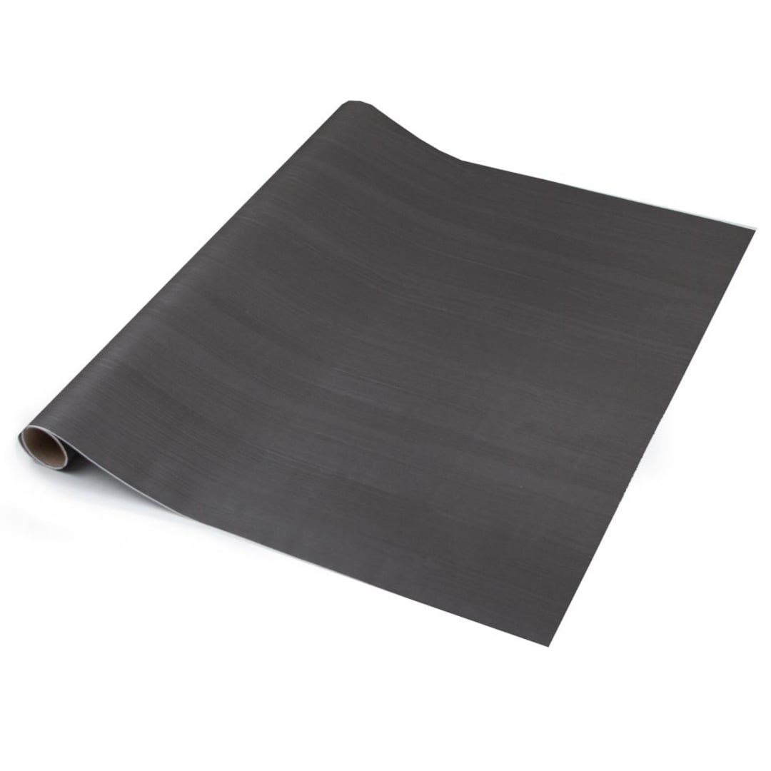 67.5cm X 1.5m Dc Fix QUADRO DARK GREY Premium Sticky Back Plastic Vinyl ...