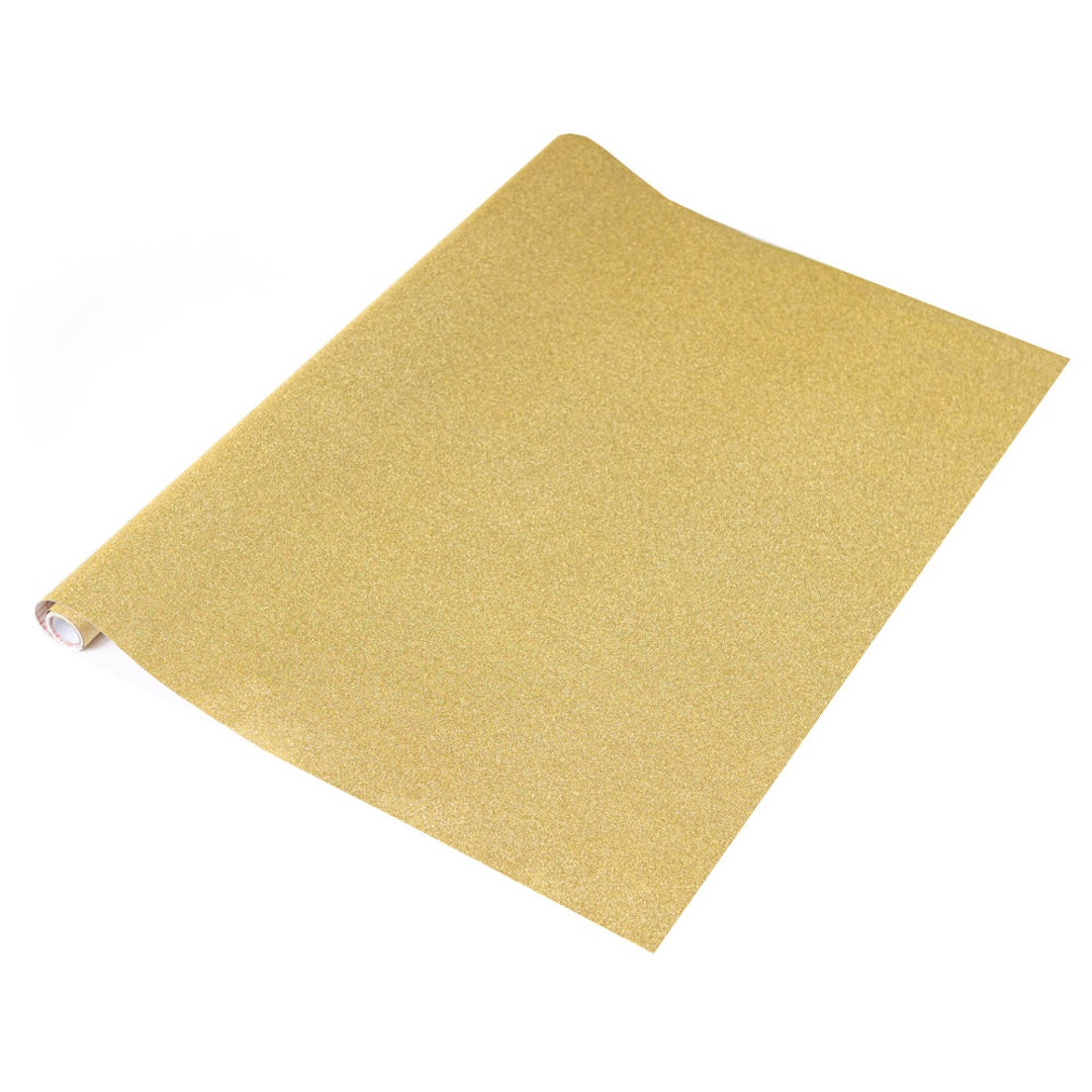 67.5cm X 2m Dc Fix GLITTER GOLD Sticky Back Plastic Vinyl Wrap Film - Etsy