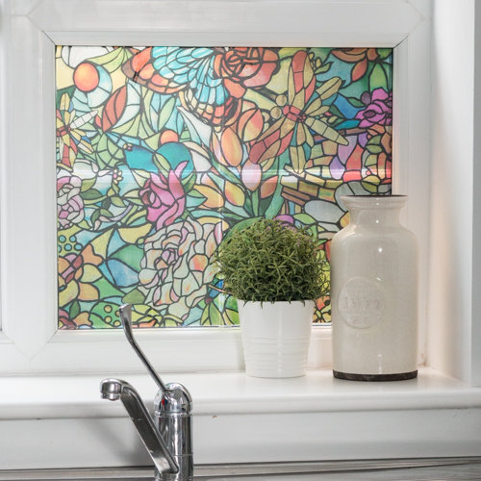 45cm Wide up to 15m Long Dc Fix TULIA Window Sticky Back - Etsy UK