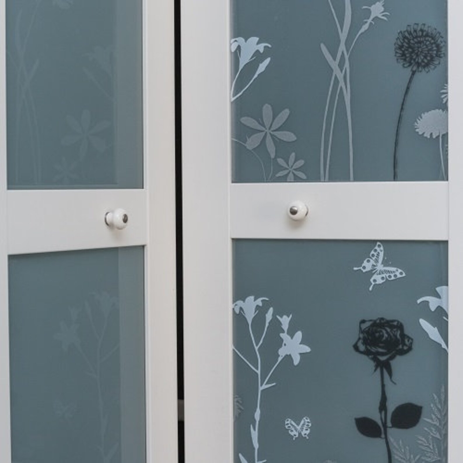 45cm X 1.5m Dc Fix BLOSSOM Premium Static Cling Vinyl Window | Etsy