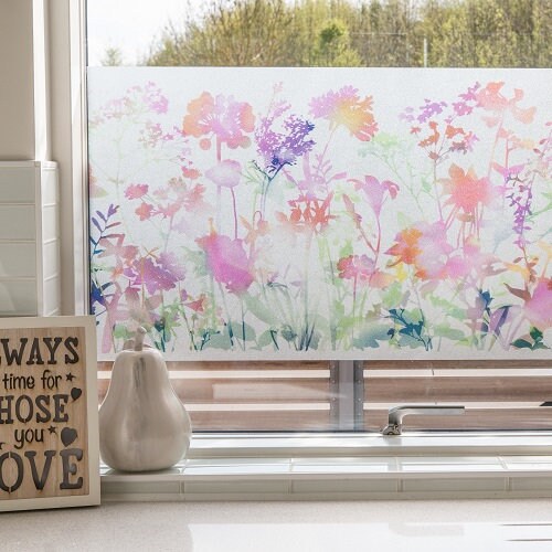 A4 SAMPLE MIRAFLORES Static Cling plastic vinyl wrap window | Etsy