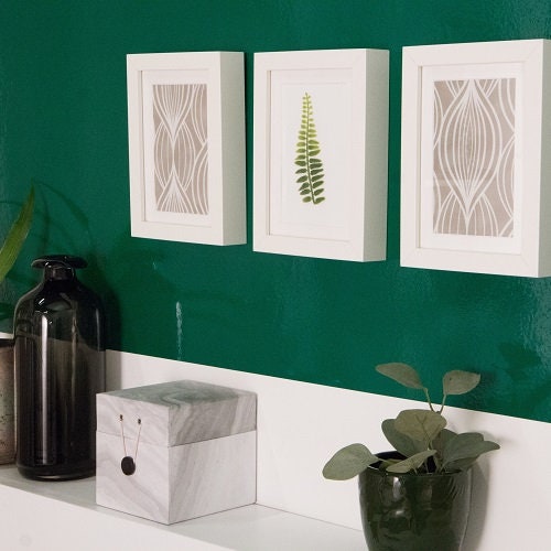 45cm x 2m dc fix GLOSSY EMERALD GREEN sticky back plastic | Etsy