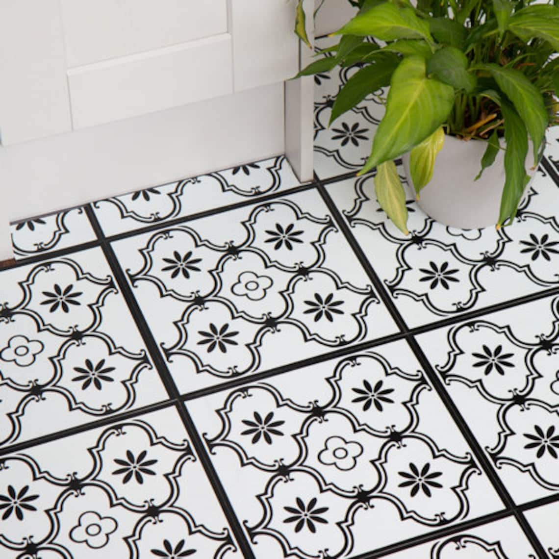 SAMPLE quarter Tile 15cm X 15cm ORNAMENTAL Peel and Stick - Etsy UK