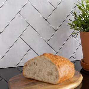 67.5cm X 4m METALLIC CHEVRON Premium 3D Splashback Tile Wallpaper - Etsy