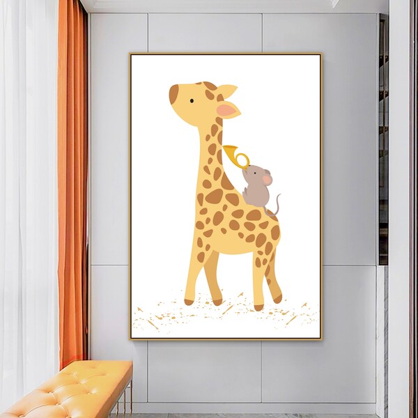 Modern Giraffe - Etsy