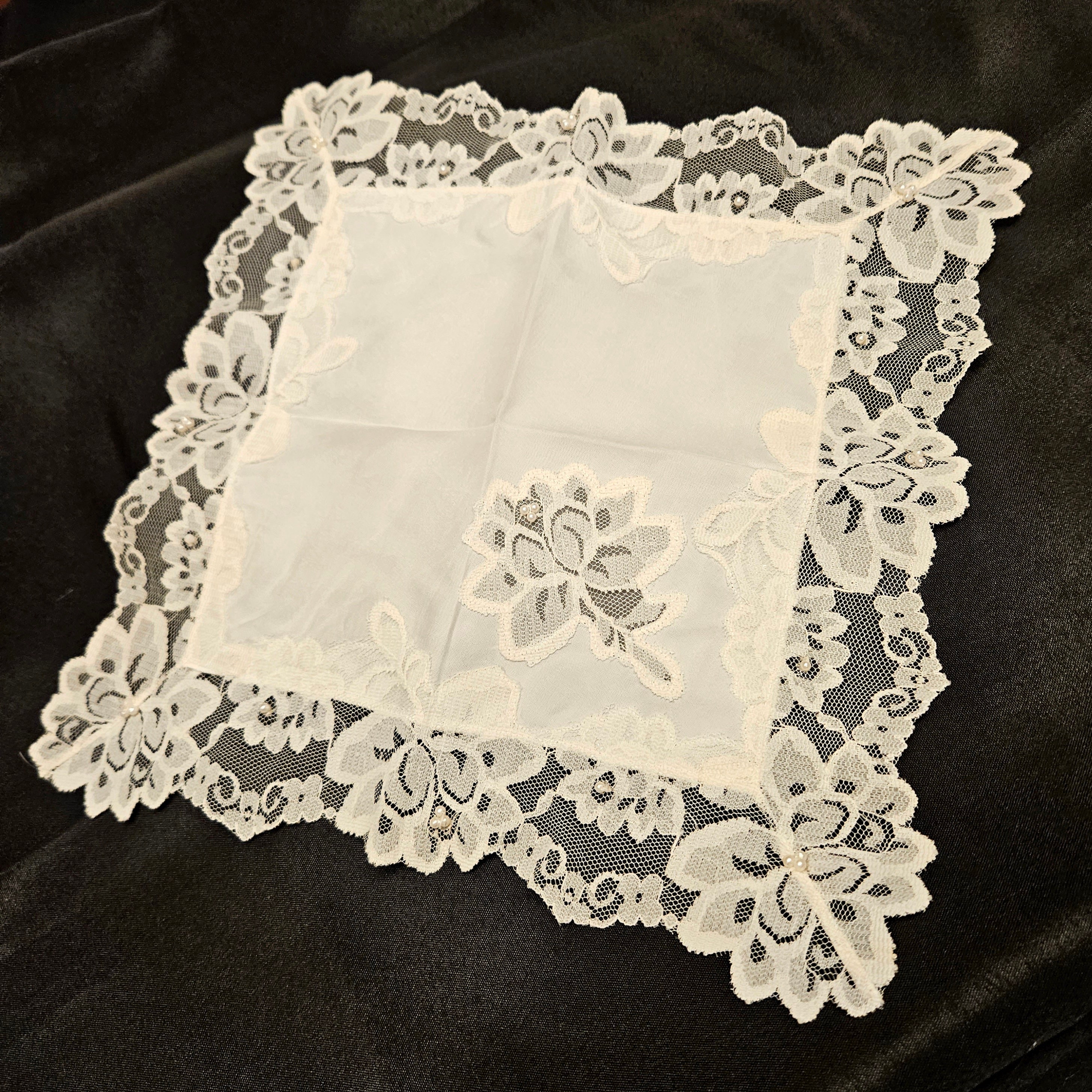 Custom Bridal Handkerchief From Wedding Gown - Etsy