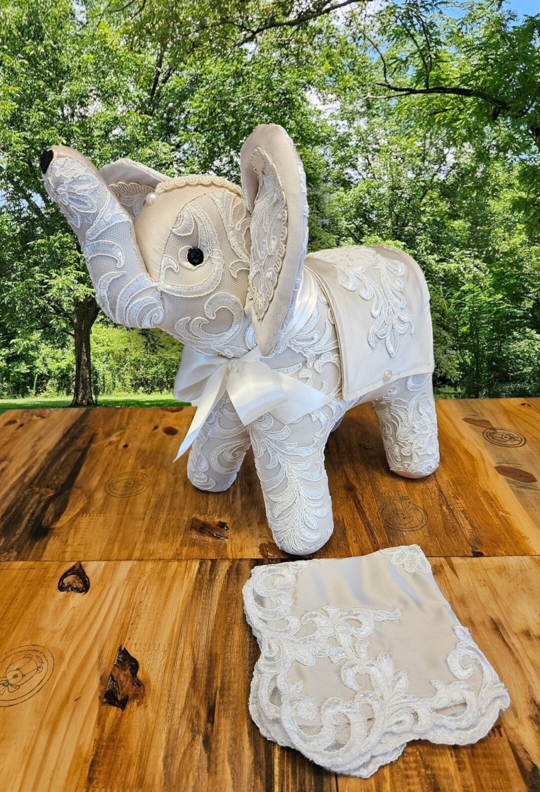 STANDARD FORMAL ELEPHANT Made From Weddinggown - Etsy