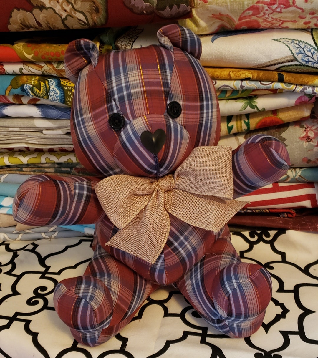 CUSTOM MEMORY BEARS - Etsy