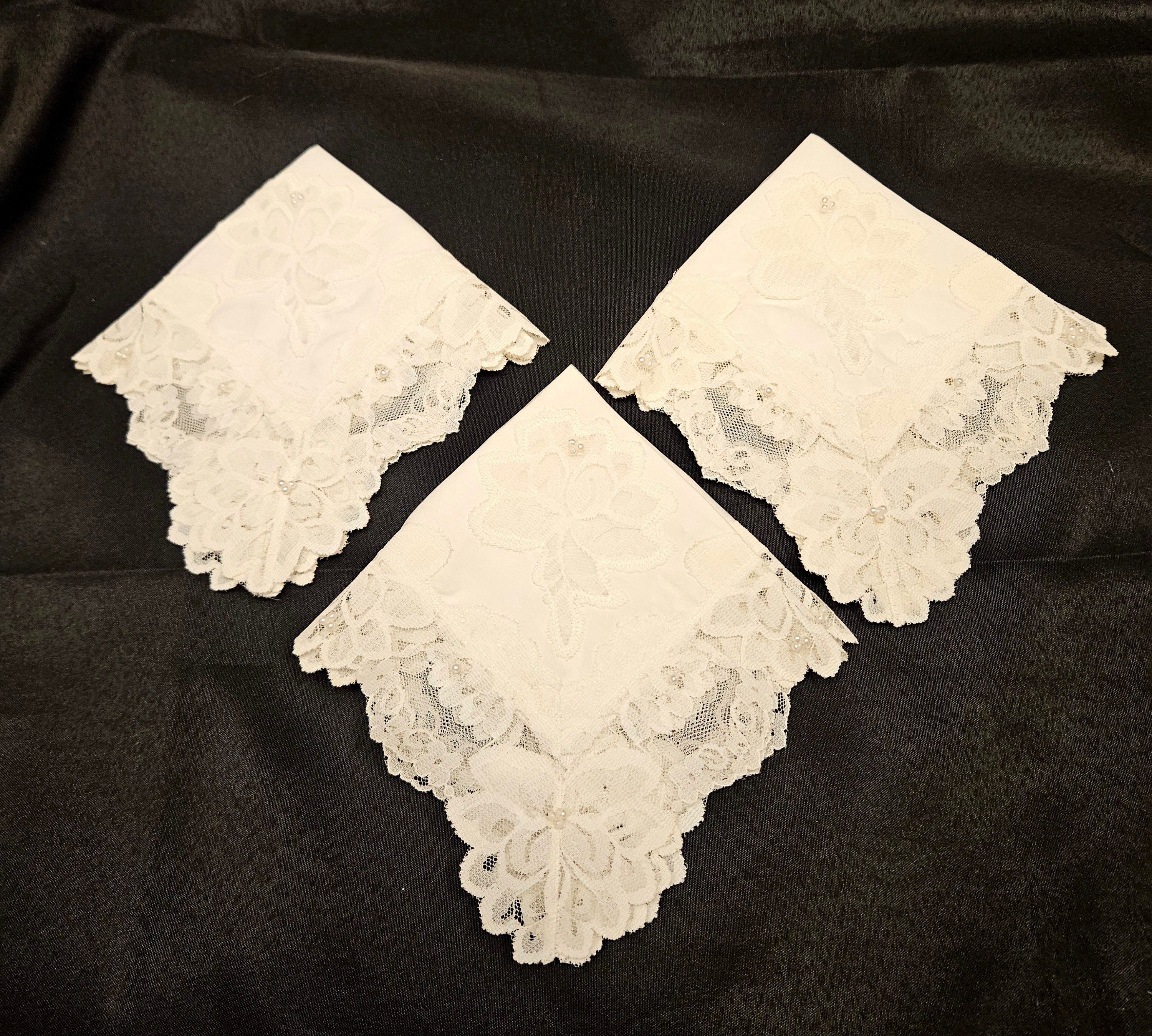 Custom Bridal Handkerchief From Wedding Gown - Etsy