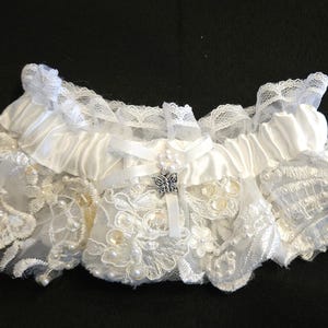 CUSTOM BRIDAL GARTER From Wedding Gown - Etsy