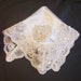 Custom Bridal Handkerchief From Wedding Gown - Etsy