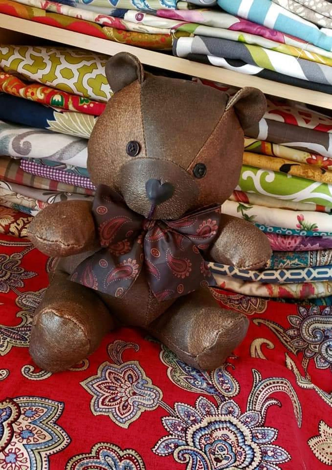 STANDARD LEATHER BEAR - Etsy