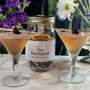 The Manhattan Cocktail Infusion Kit - Etsy