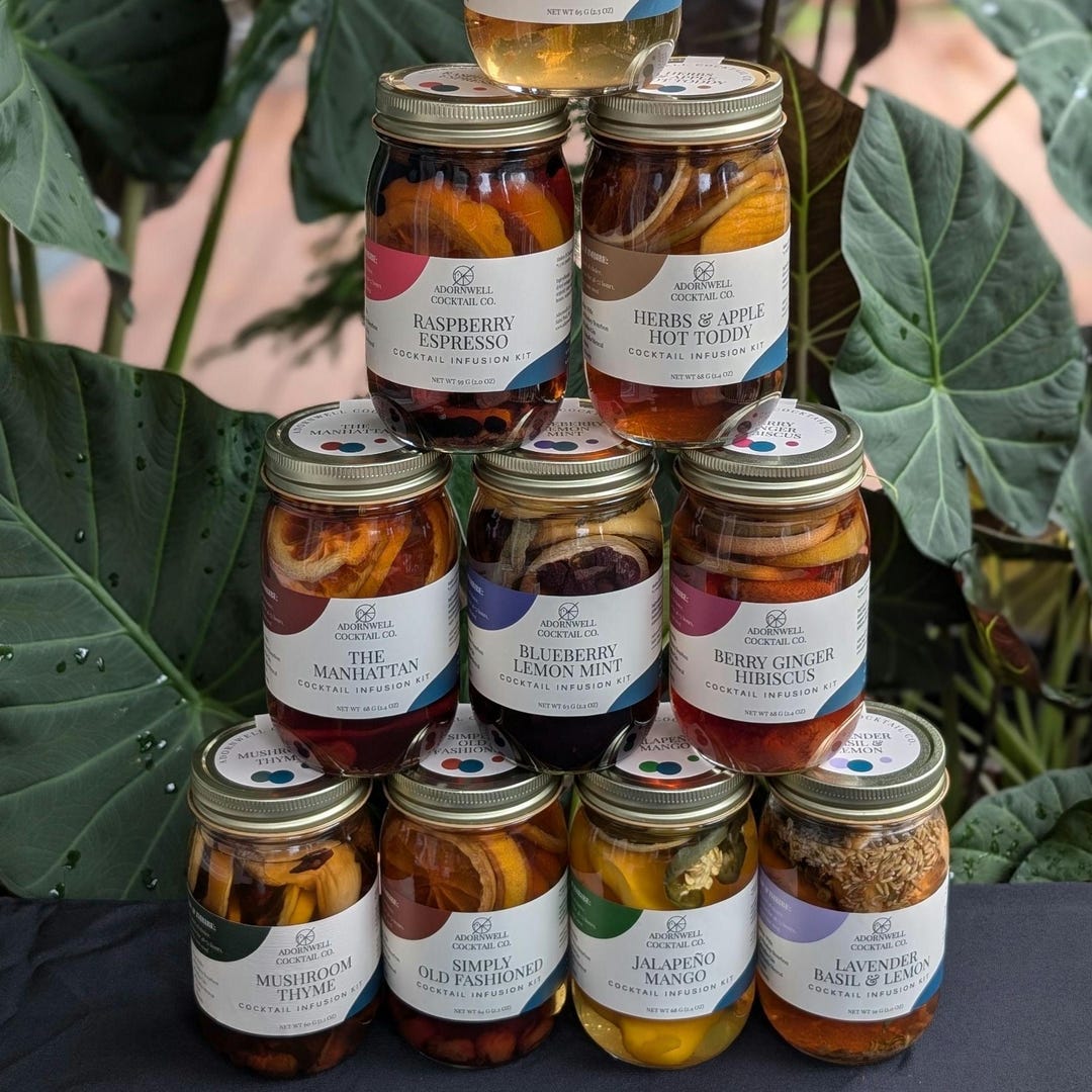 Cocktail Infusion Kit Case Choose Any Flavor or Mix & Match FREE ...