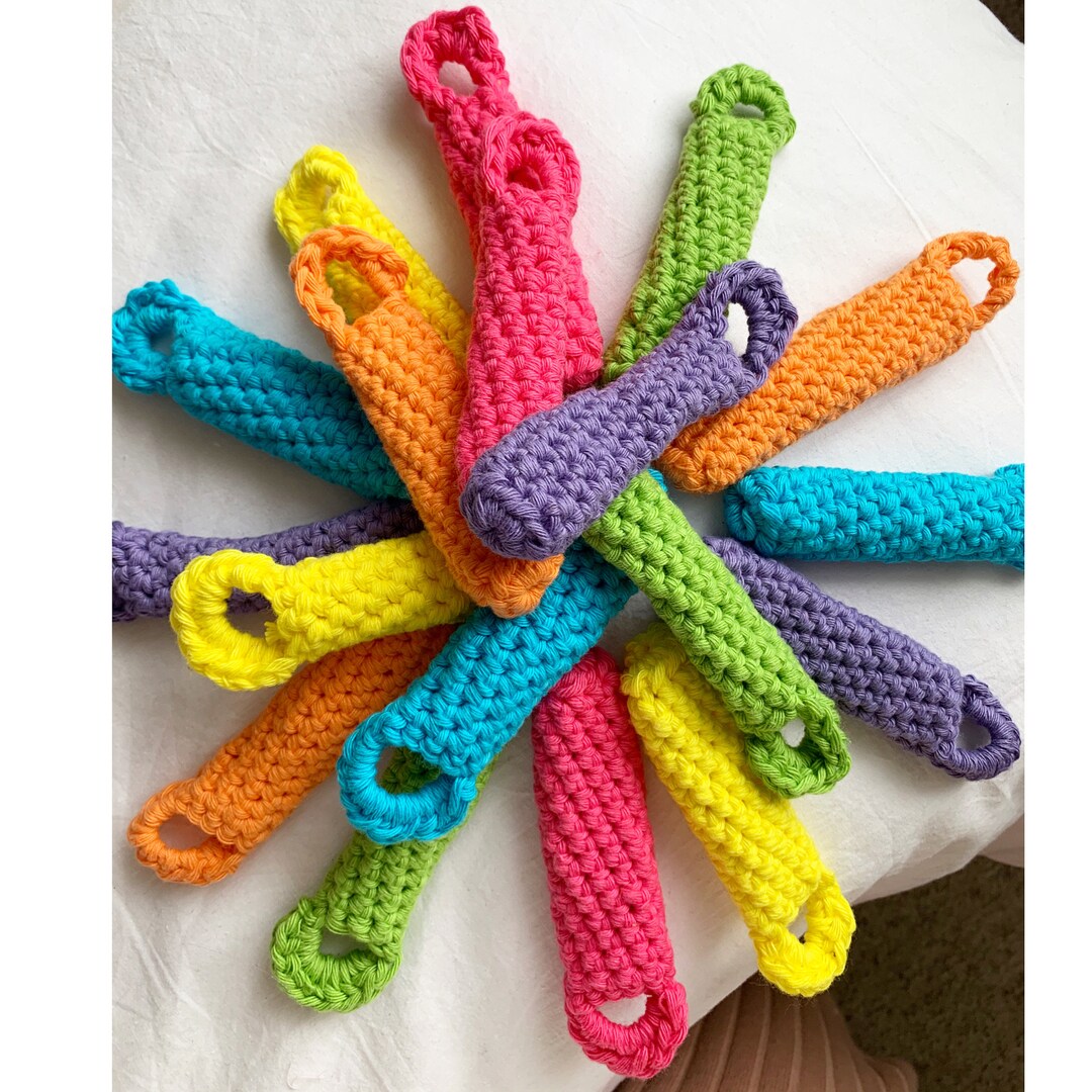 Hannah Iris Cosy Curlers (crochet Curlers/ Hair Rollers) Pack of 5 ...