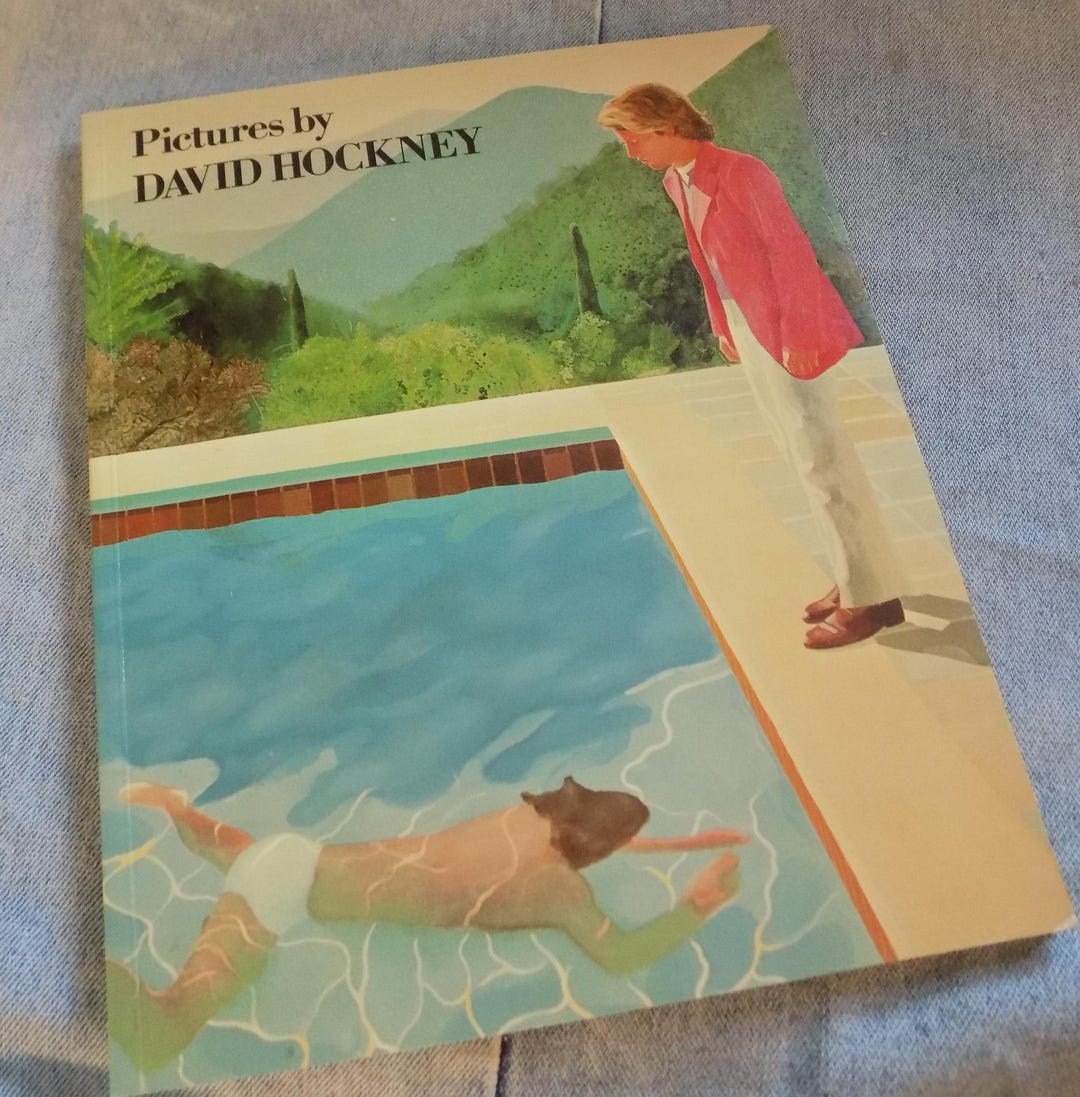 Pictures by David Hockney Nikos Stangos 1979 Softcover Monograph Art ...